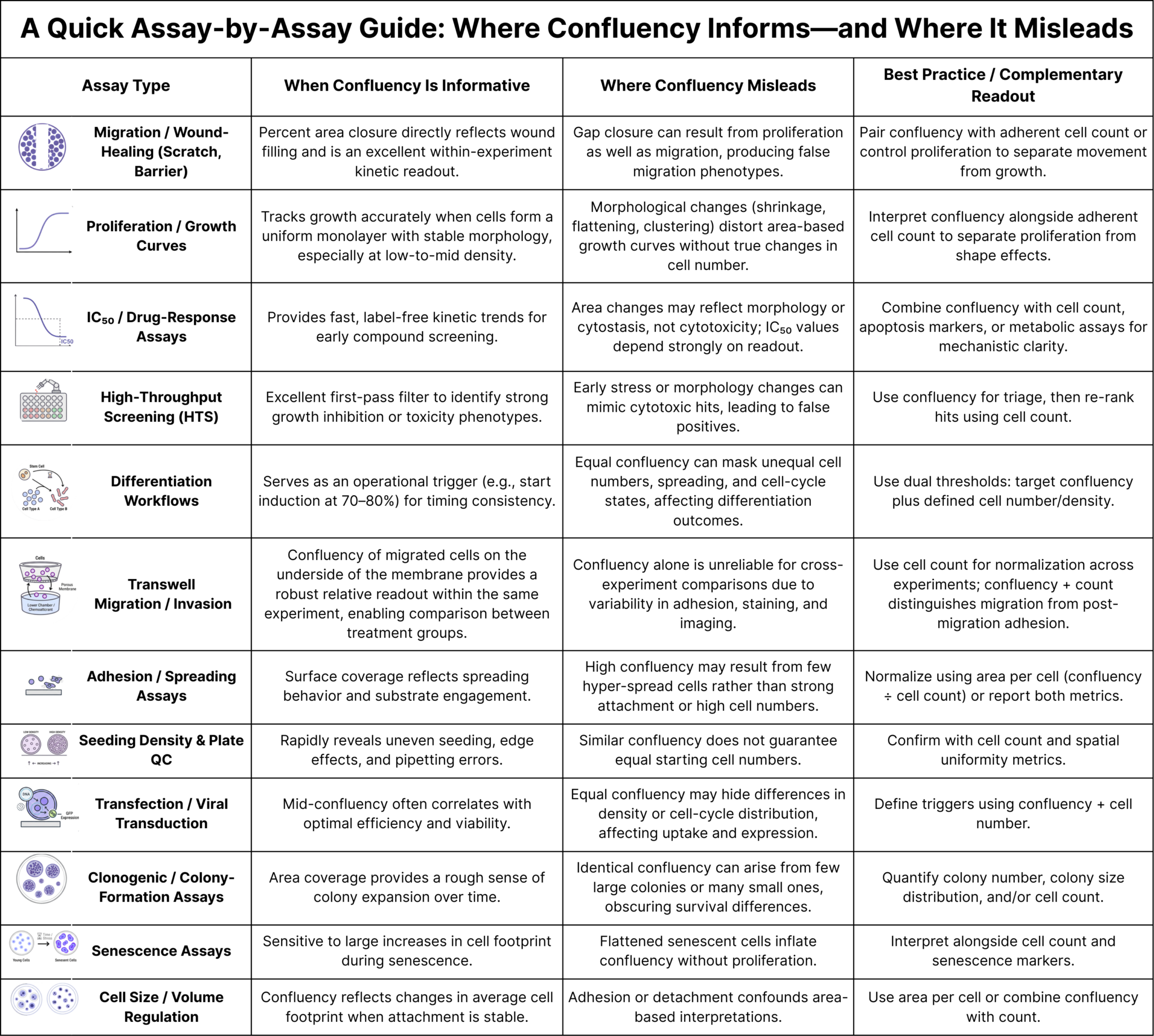 Cell Confluency Analysis – When It Works and When It Fails