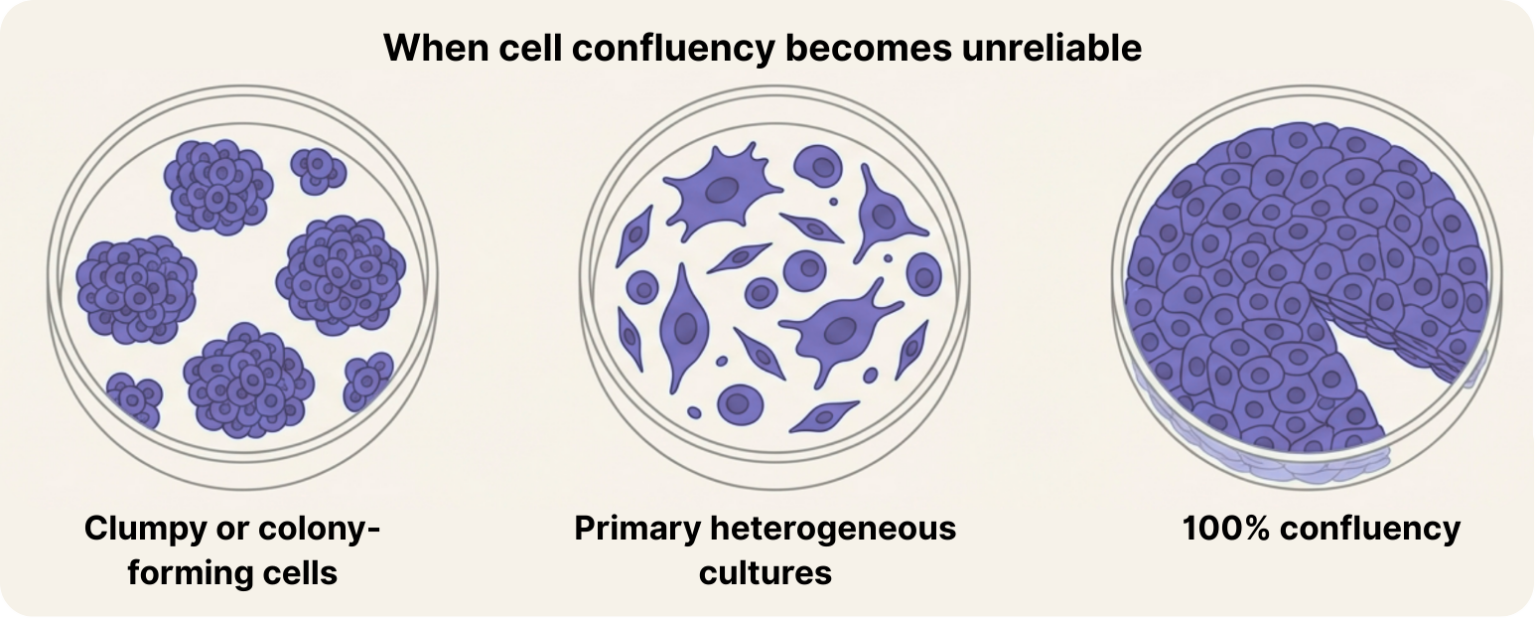 Cell Confluency Analysis – When It Works and When It Fails